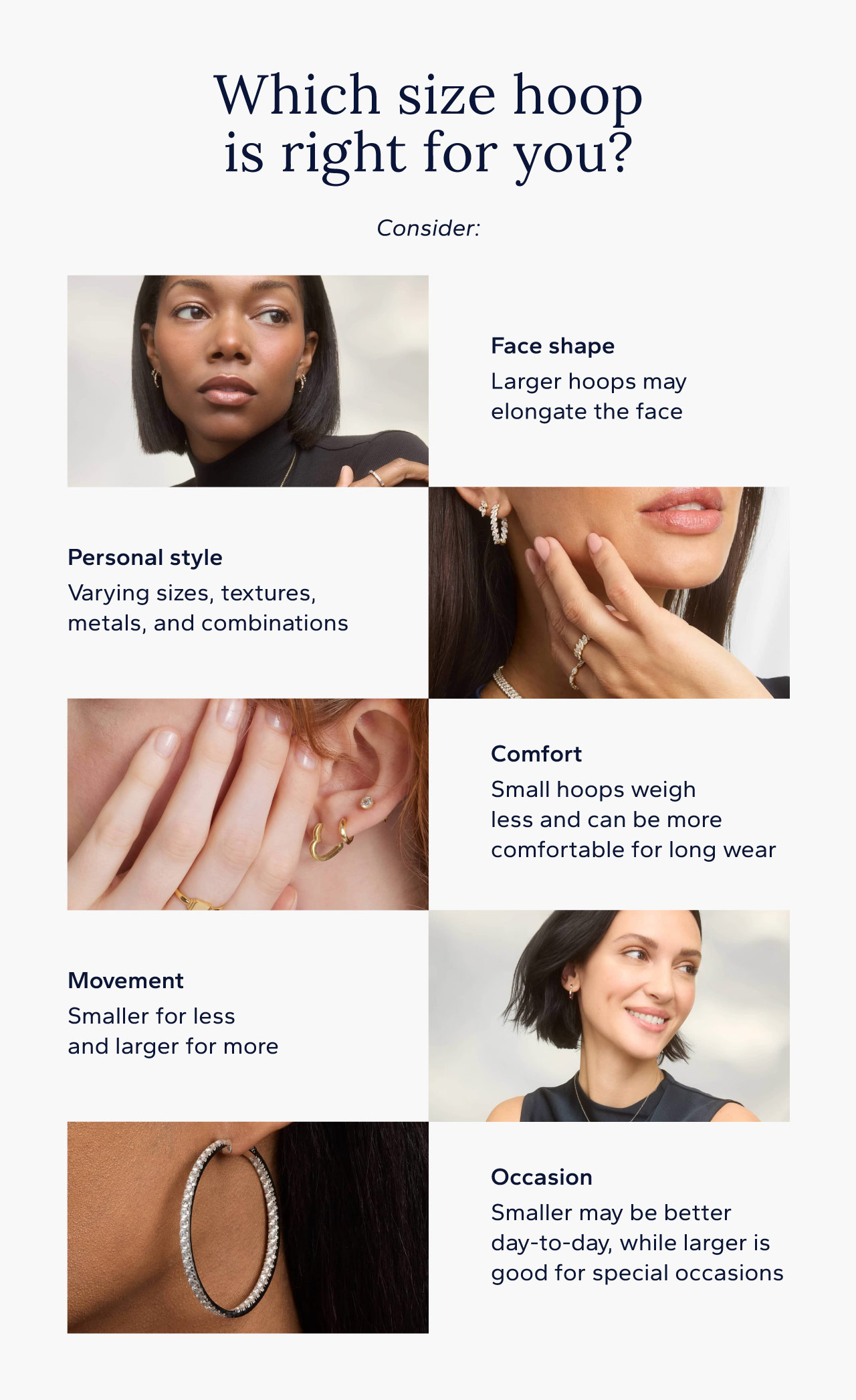 Choosing Hoop Earring Sizes: A Comprehensive Guide